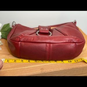 Stone Mountain Accessories | Bags | Stone Mountain Genuine Red Leather ...